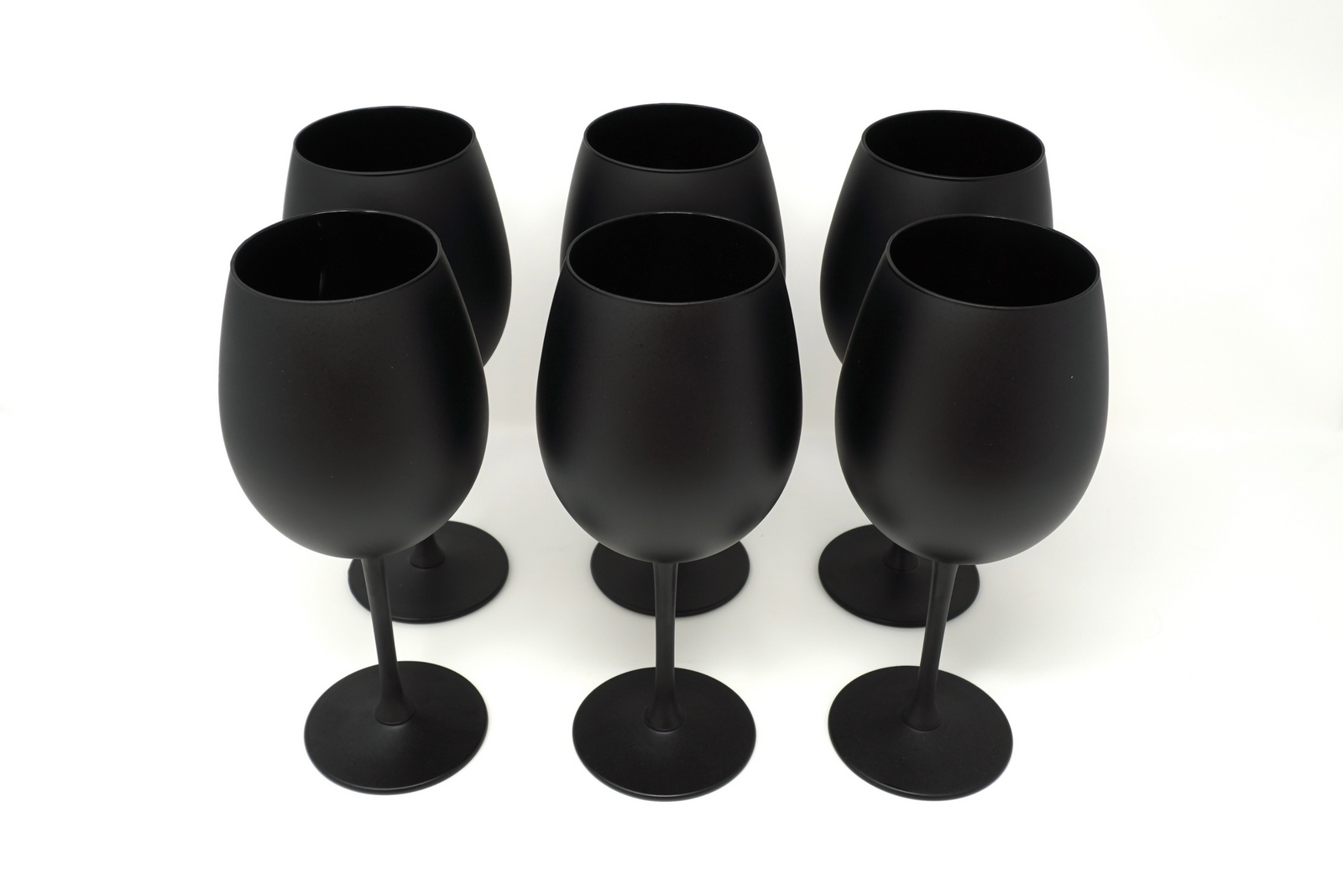 Copas negro mate | Set de 6 piezas